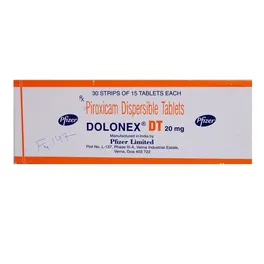 Dolonex DT 20 mg Tablet | Uses, Side Effects, Price | Apollo Pharmacy