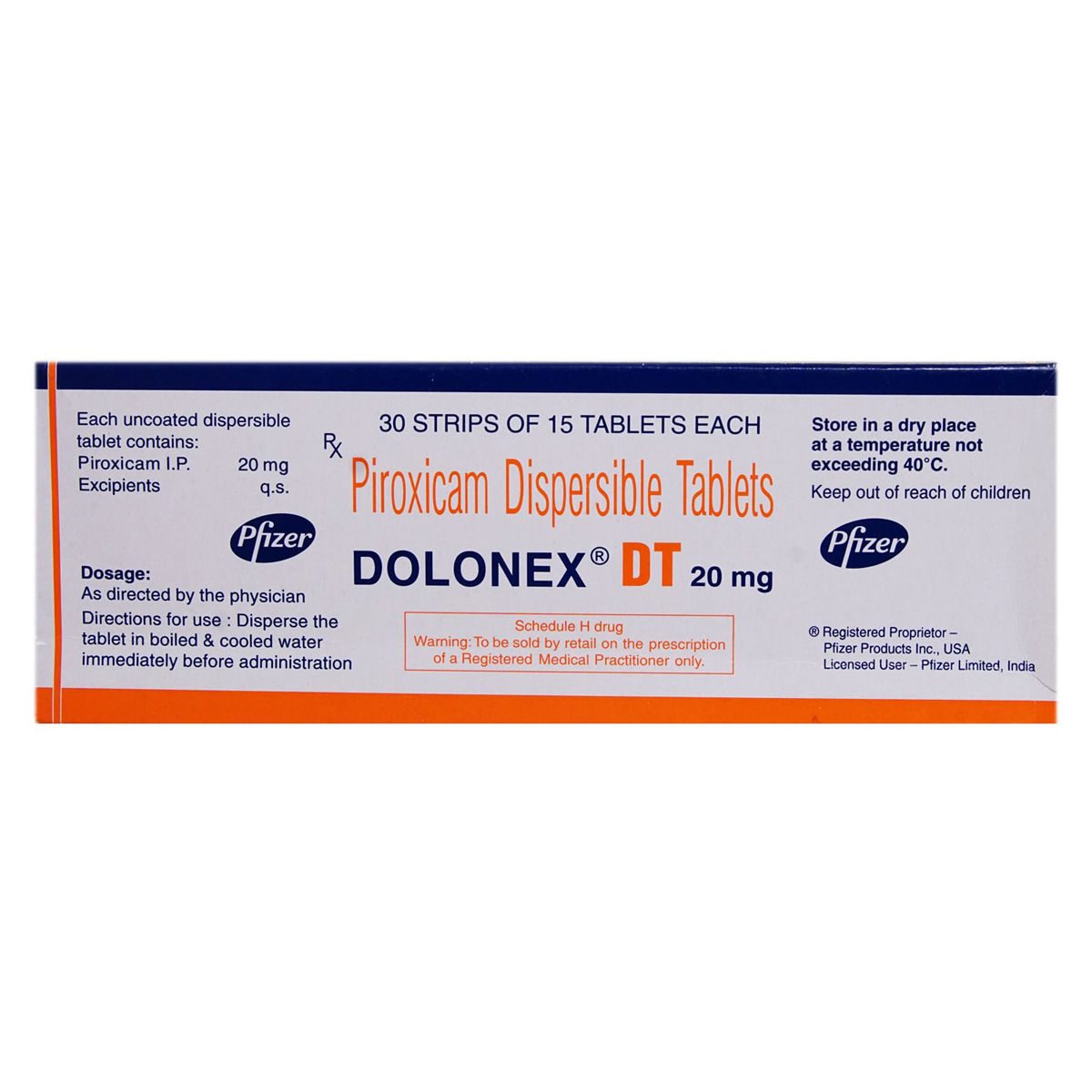 Dolonex DT 20 mg Tablet | Uses, Side Effects, Price | Apollo Pharmacy