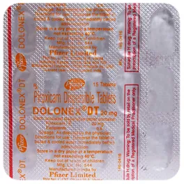 Dolonex DT 20 mg Tablet | Uses, Side Effects, Price | Apollo Pharmacy