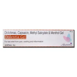 Dolentia Gel | Uses, Side Effects, Price | Apollo Pharmacy