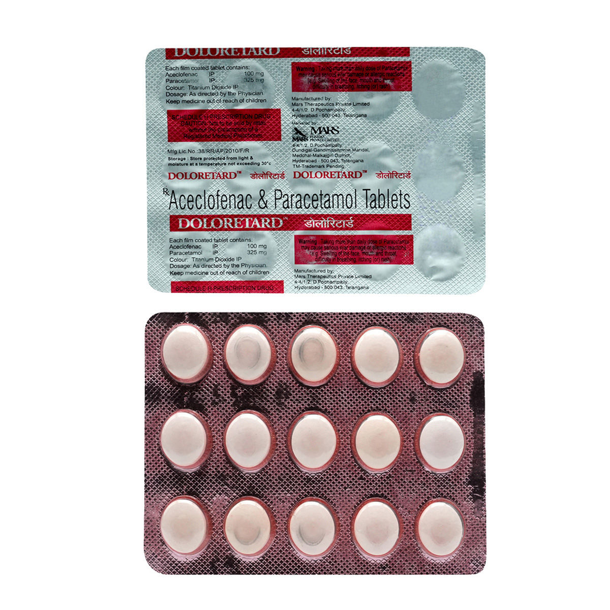 Doloretard Tablet 15's Price, Uses, Side Effects, Composition - Apollo ...