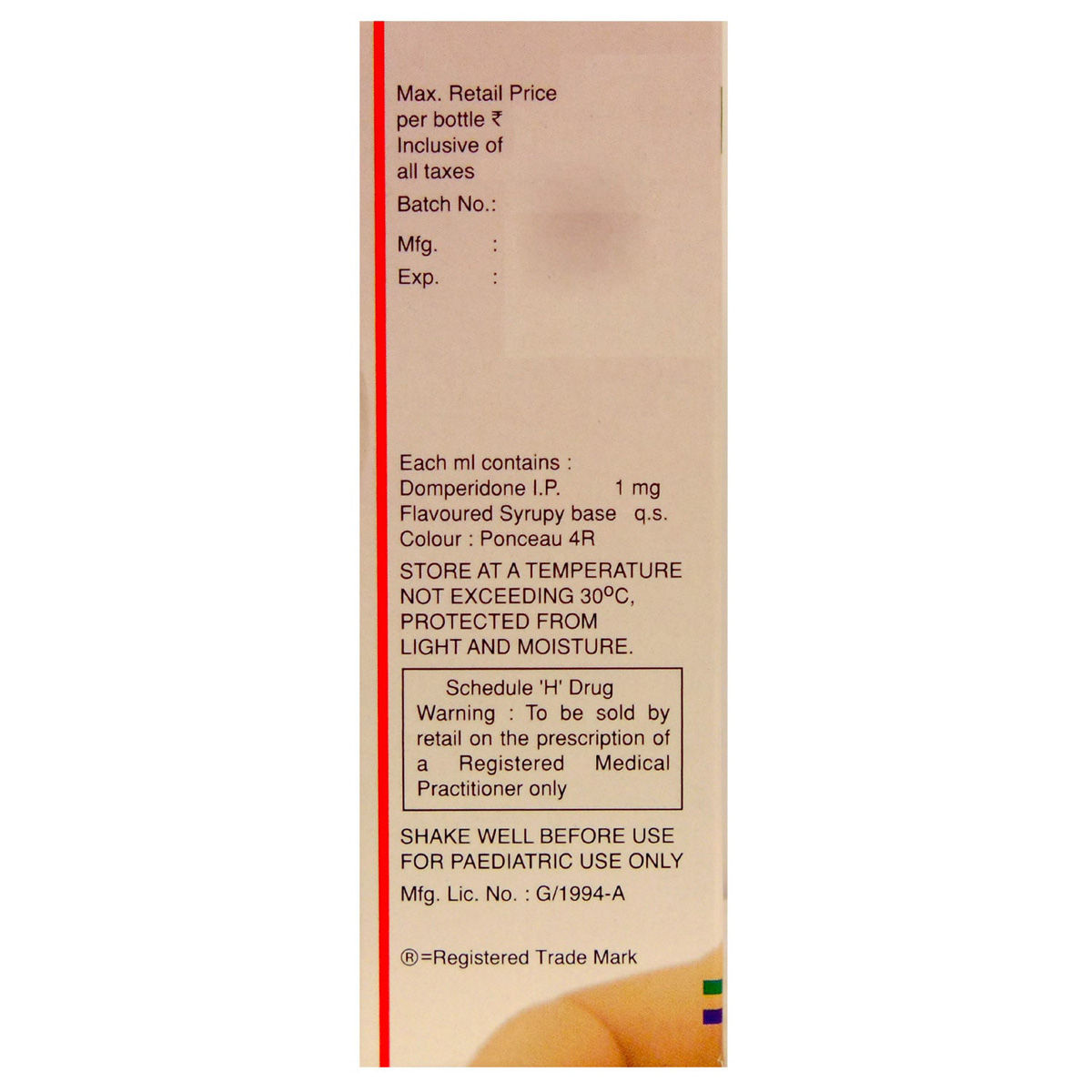 Domstal Suspension 30 ml Price, Uses, Side Effects, Composition ...