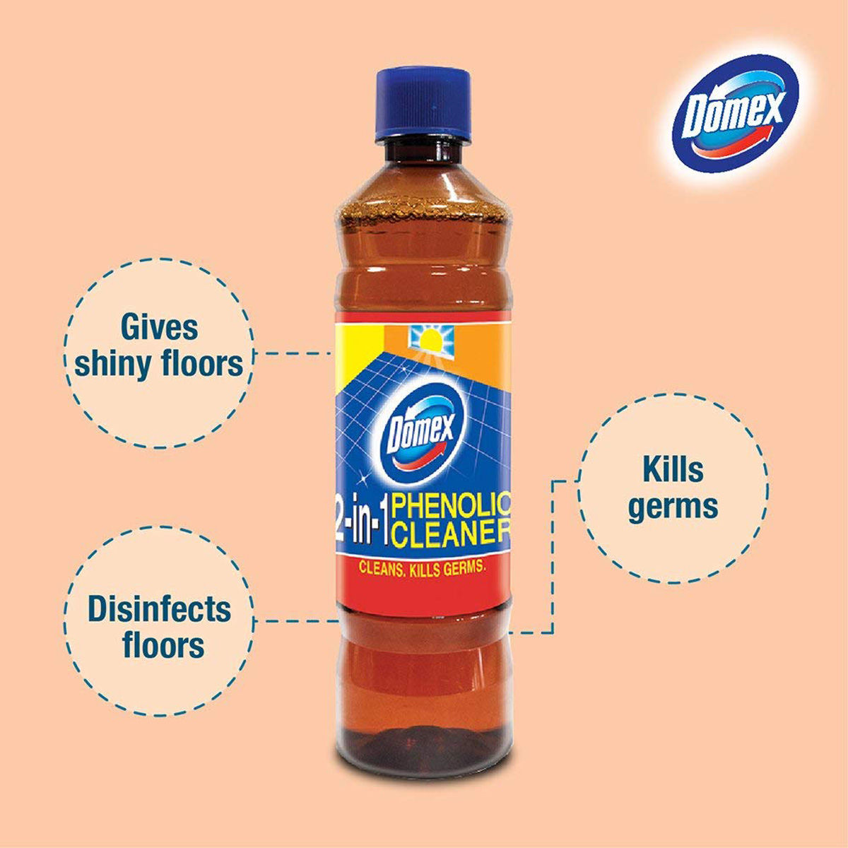 Domex Phenolic Floor Cleaner, 500 ml Price, Uses, Side Effects ...