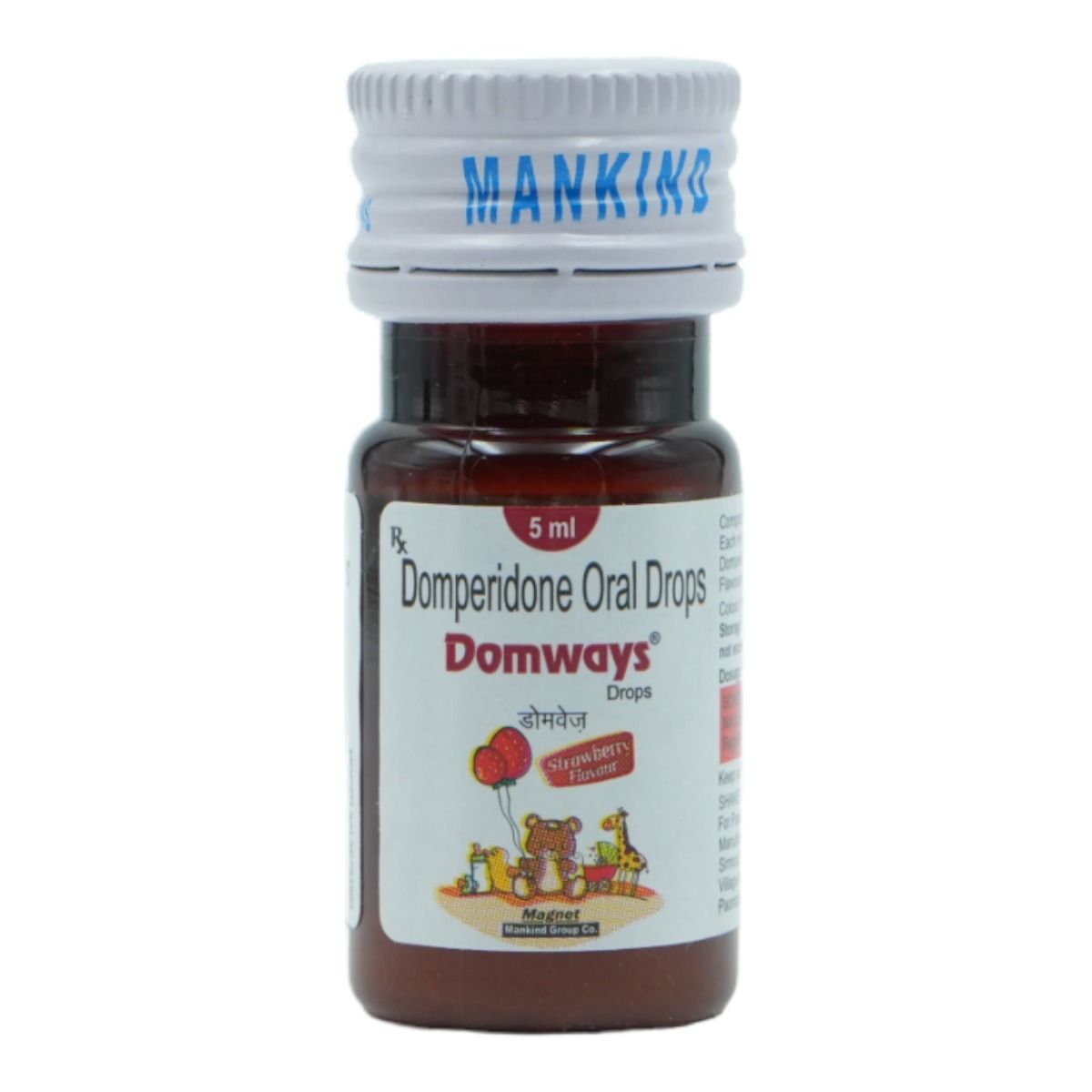 Domways Strawberry Oral Drops 5 ml | Uses, Side Effects, Price | Apollo ...