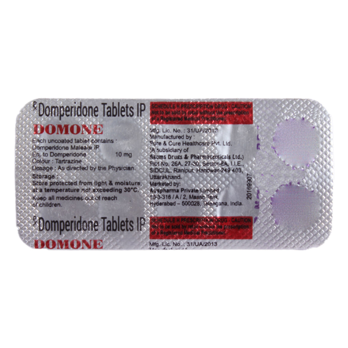 Domone Tablet 10's Price, Uses, Side Effects, Composition - Apollo Pharmacy