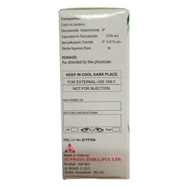 Dorsun Eye Drops 5 ml | Uses, Side Effects, Price | Apollo Pharmacy