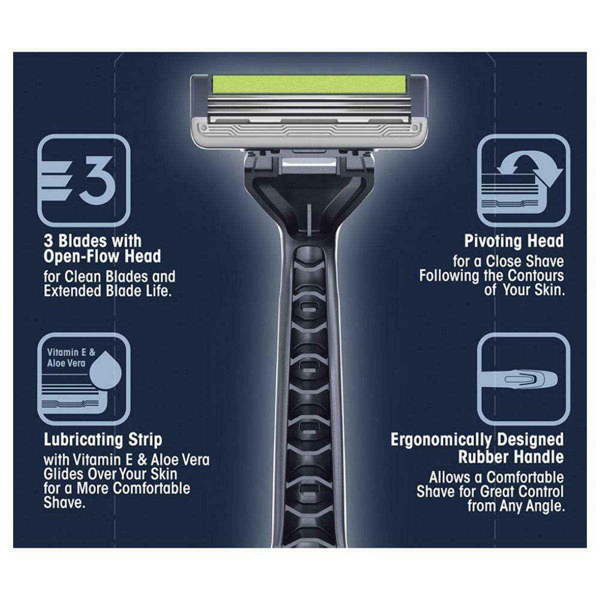 Dorco Clean Shave 3 Plus Razor, 3 Count Price, Uses, Side Effects ...
