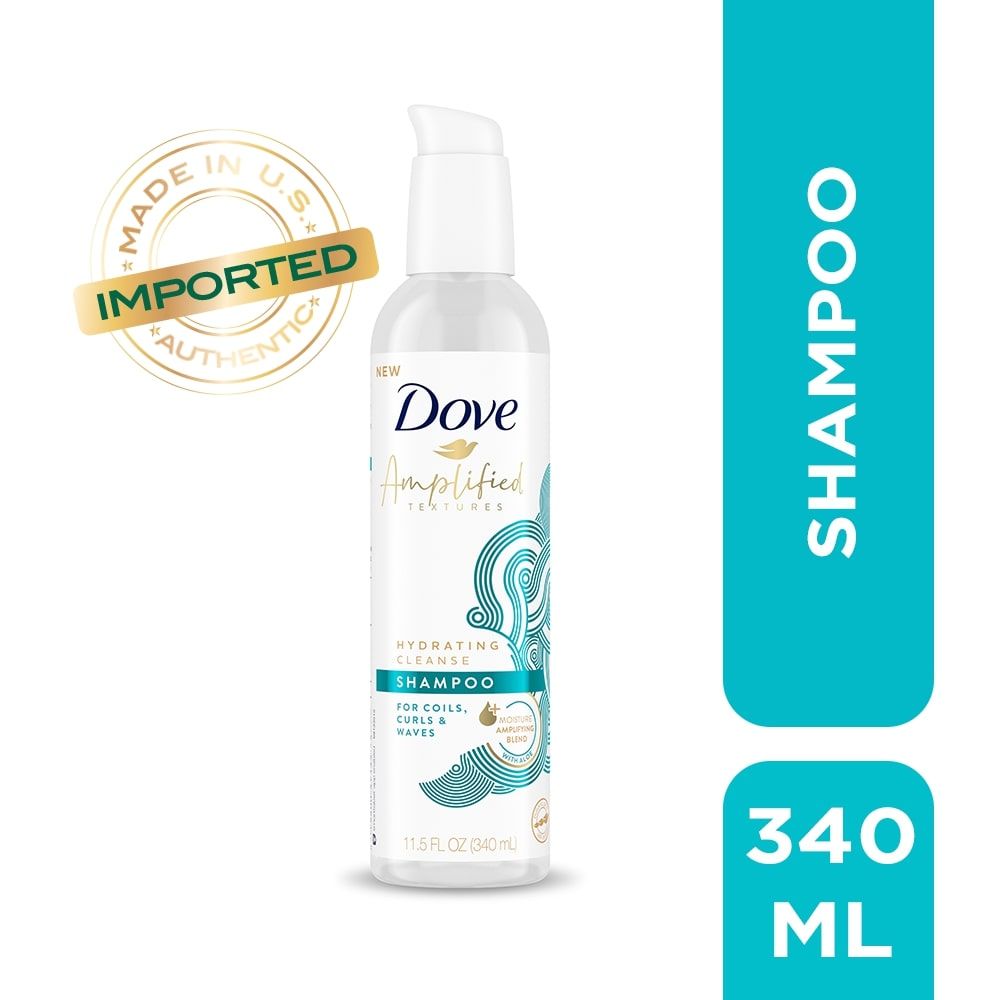 Dove Amplified Hydrating Cleanse Shampoo, 340 ml Price, Uses, Side ...