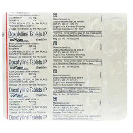 Doxolin Tablet | Uses, Side Effects, Price | Apollo Pharmacy