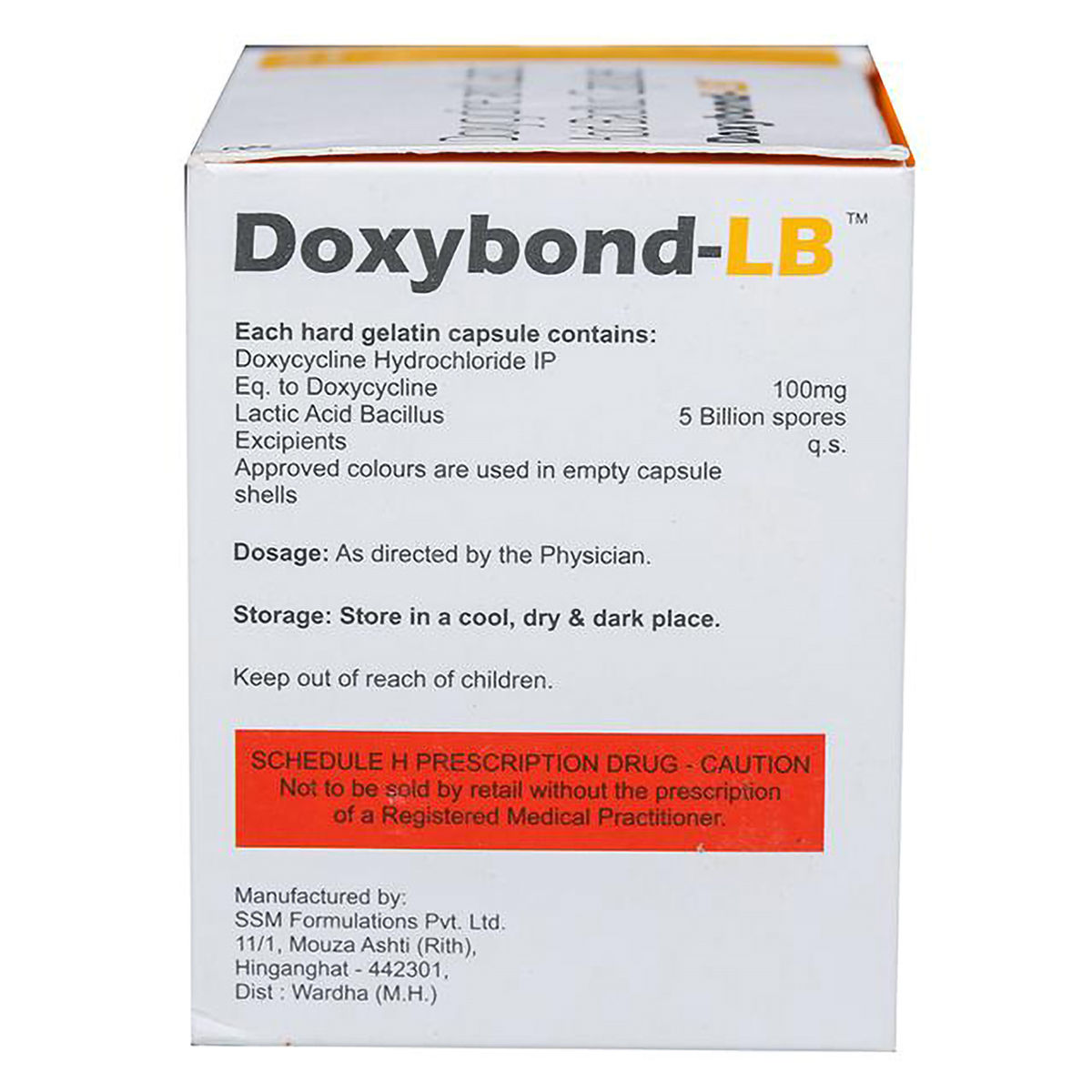 Doxybond LB Capsule | Uses, Side Effects, Price | Apollo Pharmacy