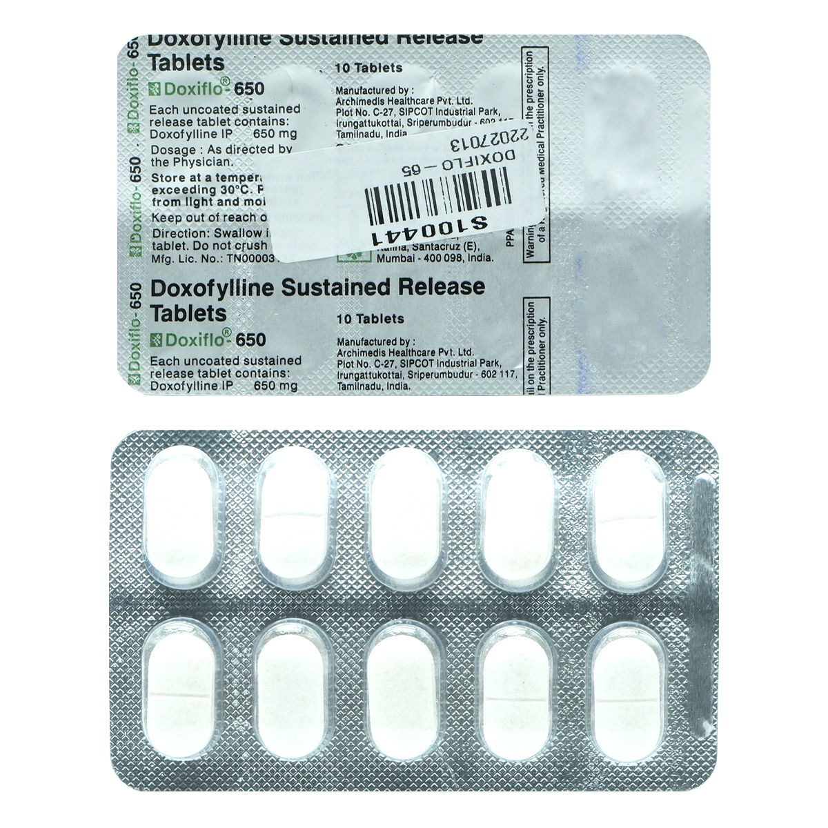 Doxiflo 650 Tablet | Uses, Side Effects, Price | Apollo Pharmacy