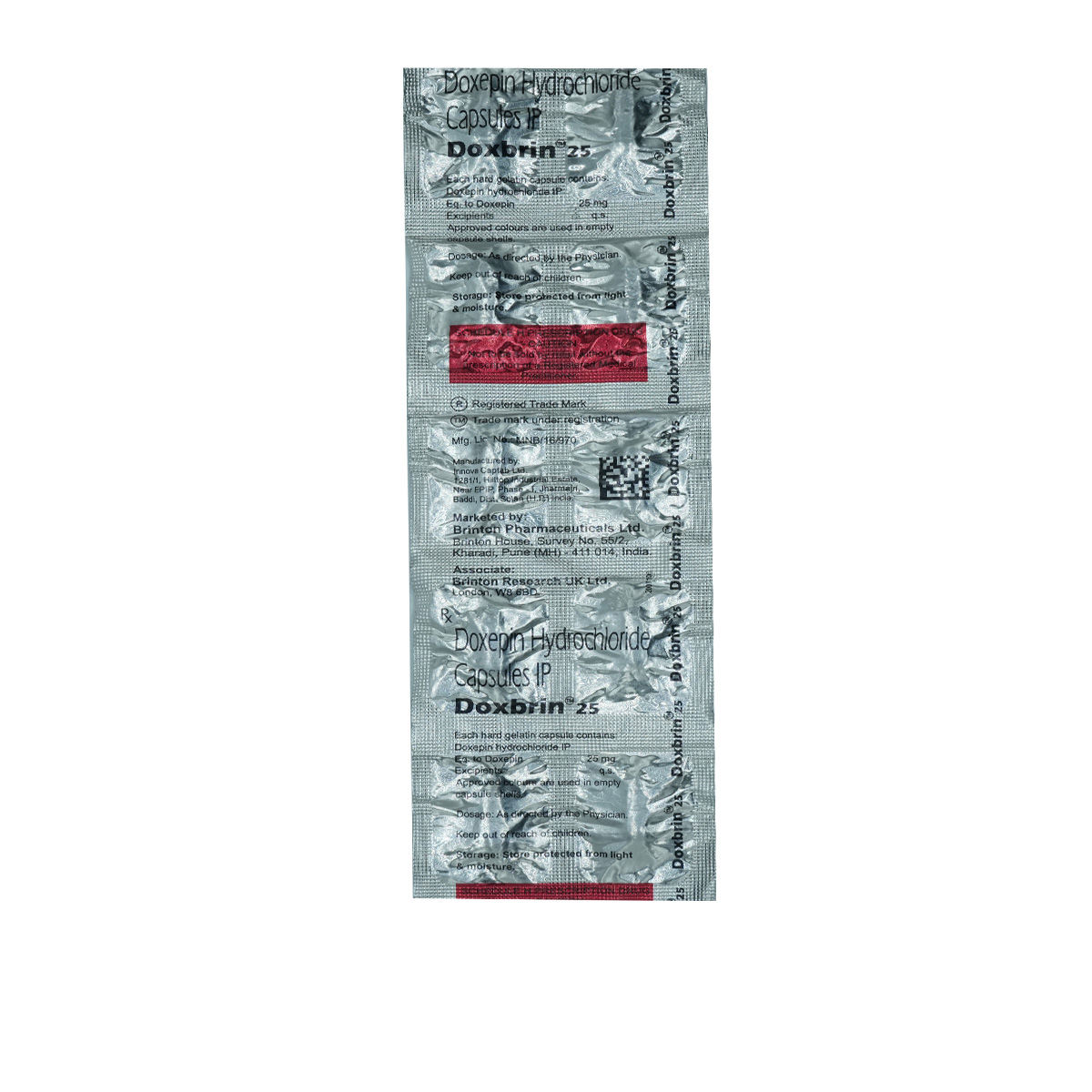 Doxbrin 25Mg Capsule 10'S Price, Uses, Side Effects, Composition ...