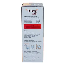 Buy D Peg Plus Sugar Free Pineapple Oral Solution | 19 Minutes Delivery ...