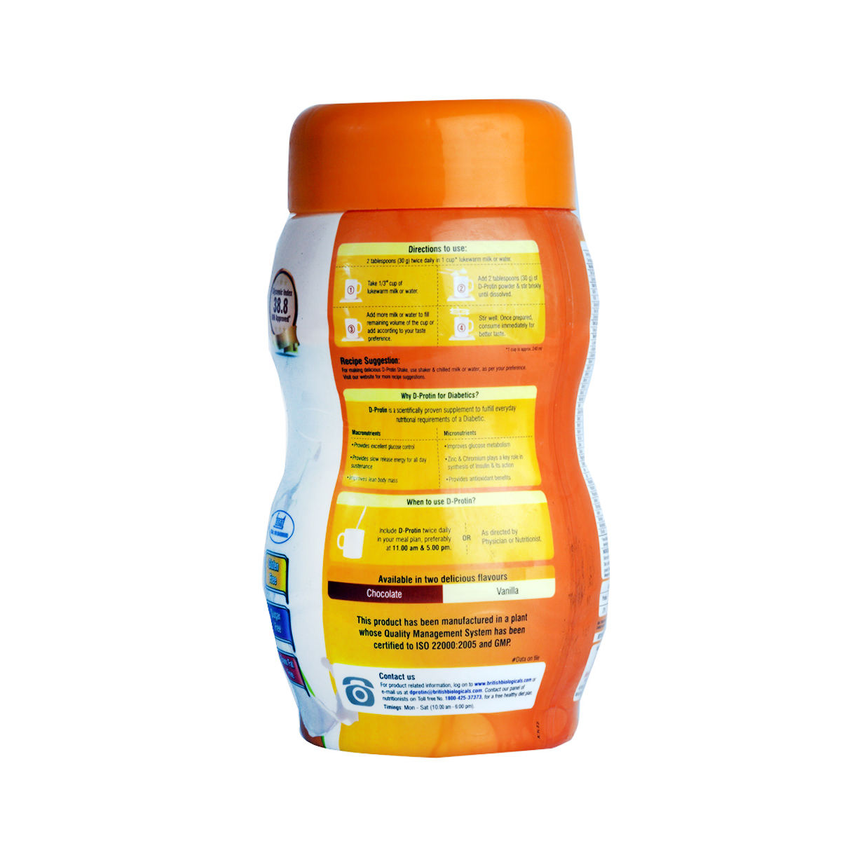 D Protin Vanilla Flavour Powder | Uses, Side Effects, Price | Apollo ...