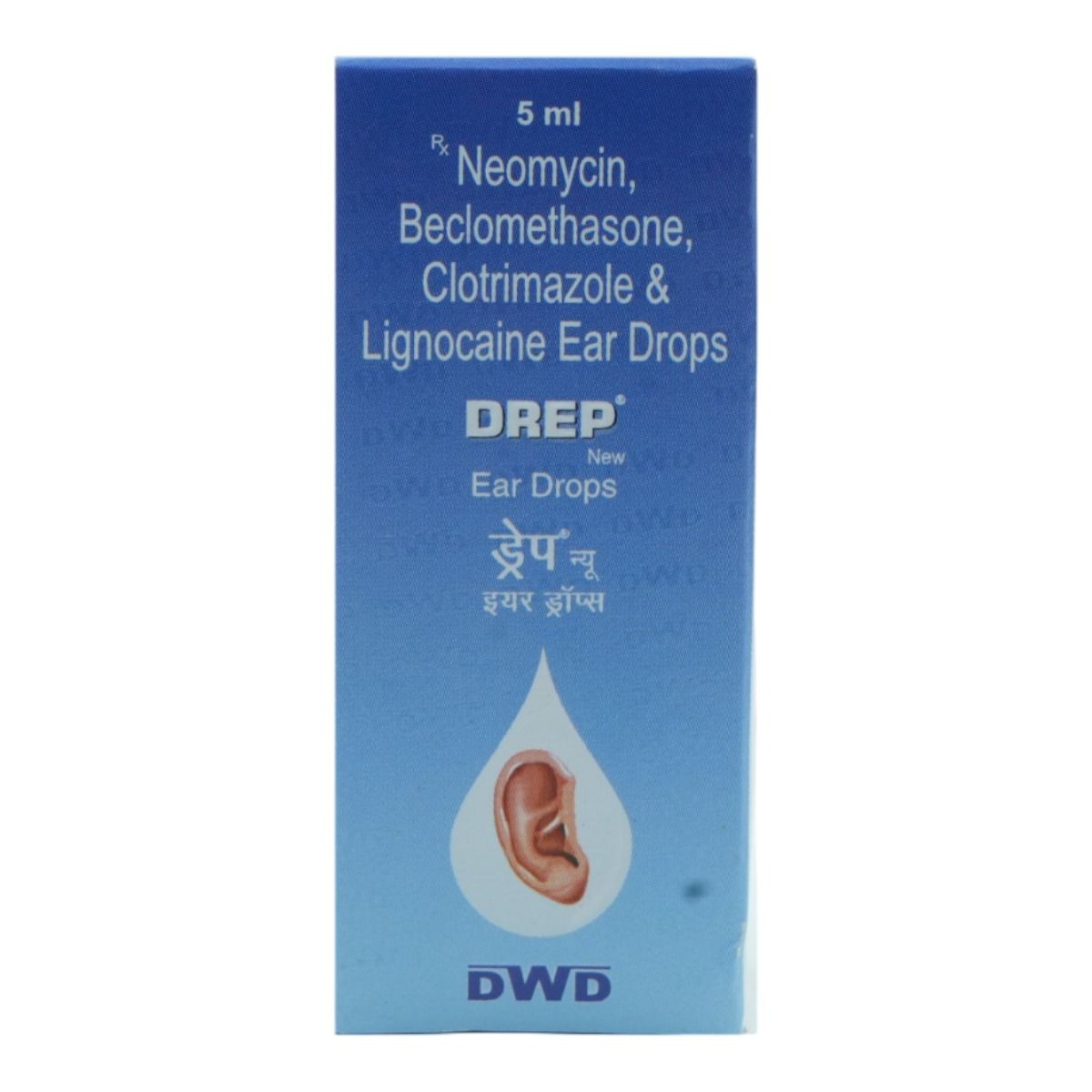 Drep New Ear Drops 5 ml | Uses, Side Effects, Price | Apollo Pharmacy