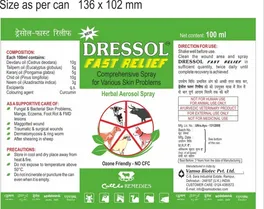 Buy Dressol Fast Relief Spray | 19 Minutes Delivery | Apollo Pharmacy