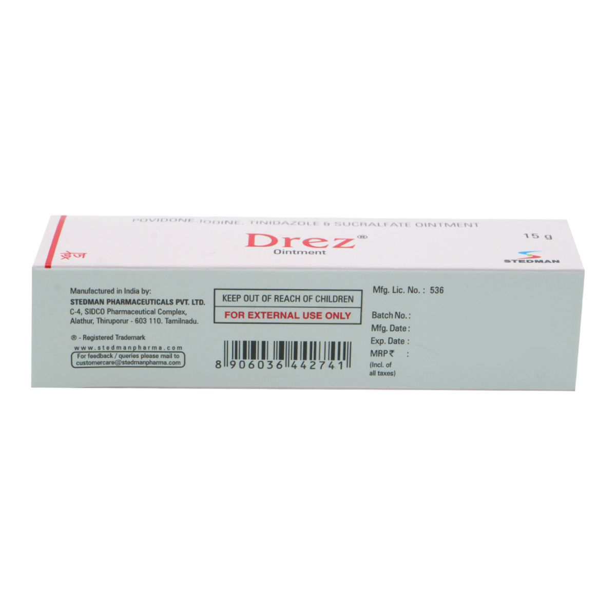 Drez Ointment | Uses, Side Effects, Price | Apollo Pharmacy