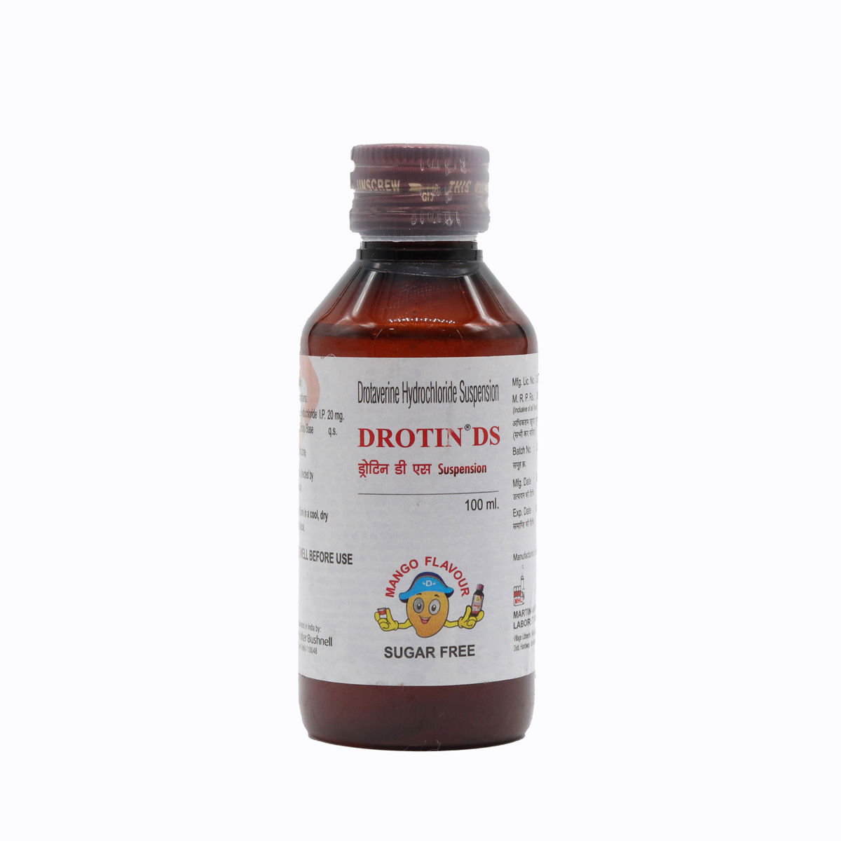 Drotin DS Sugar Free Mango Suspension 100 ml Price, Uses, Side Effects ...