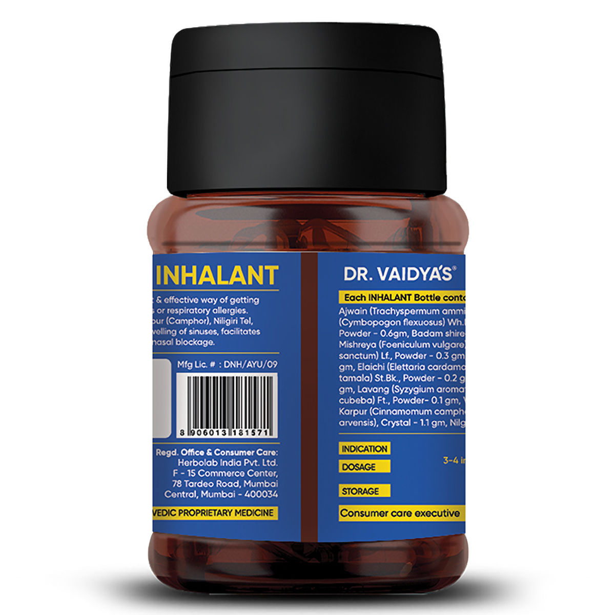 Dr. Vaidya's Inhalant, 10 gm Price, Uses, Side Effects, Composition ...