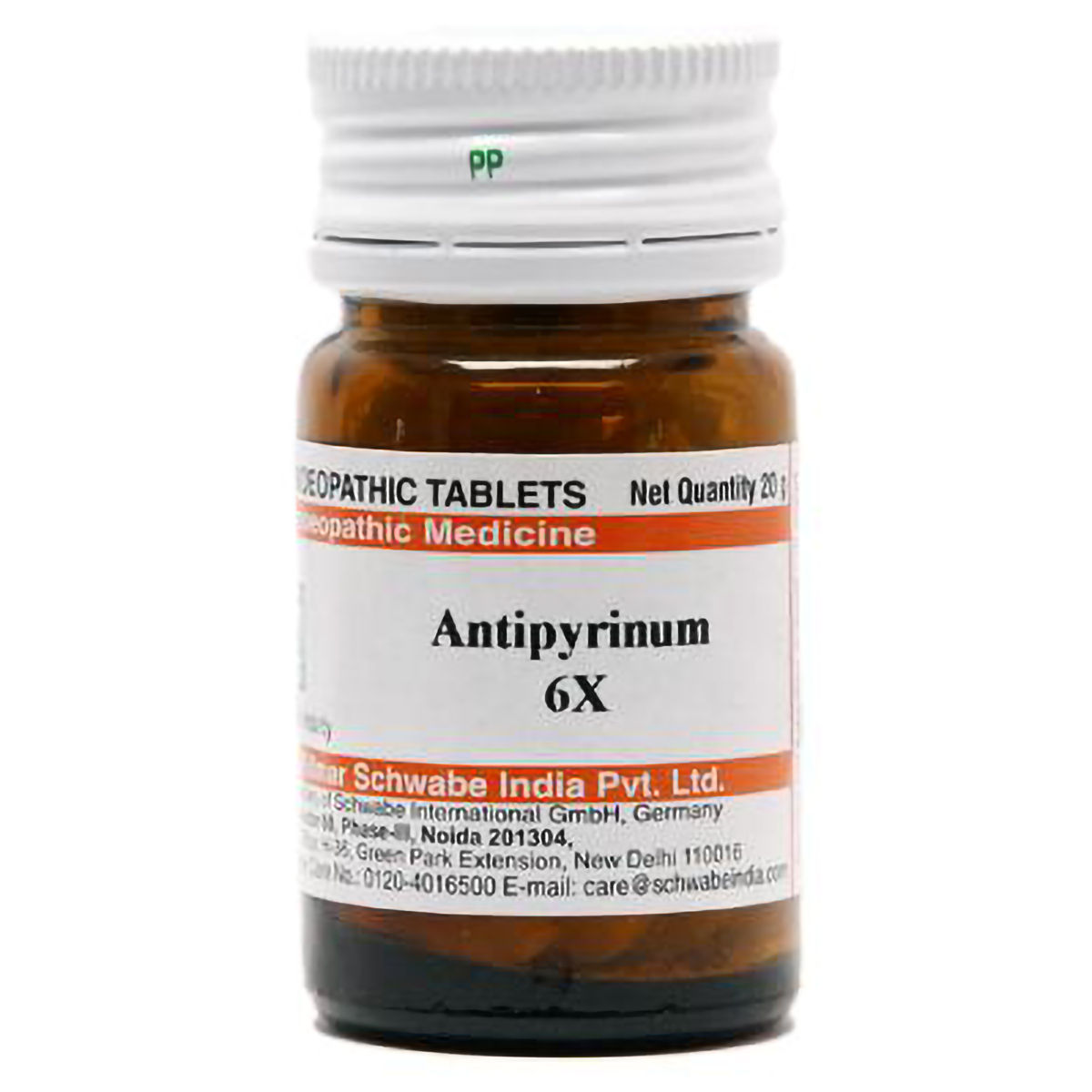 Buy Dr.Willmar Schwabe Antipyrinum 6X Tablets, 20 gm | 19 Minutes ...