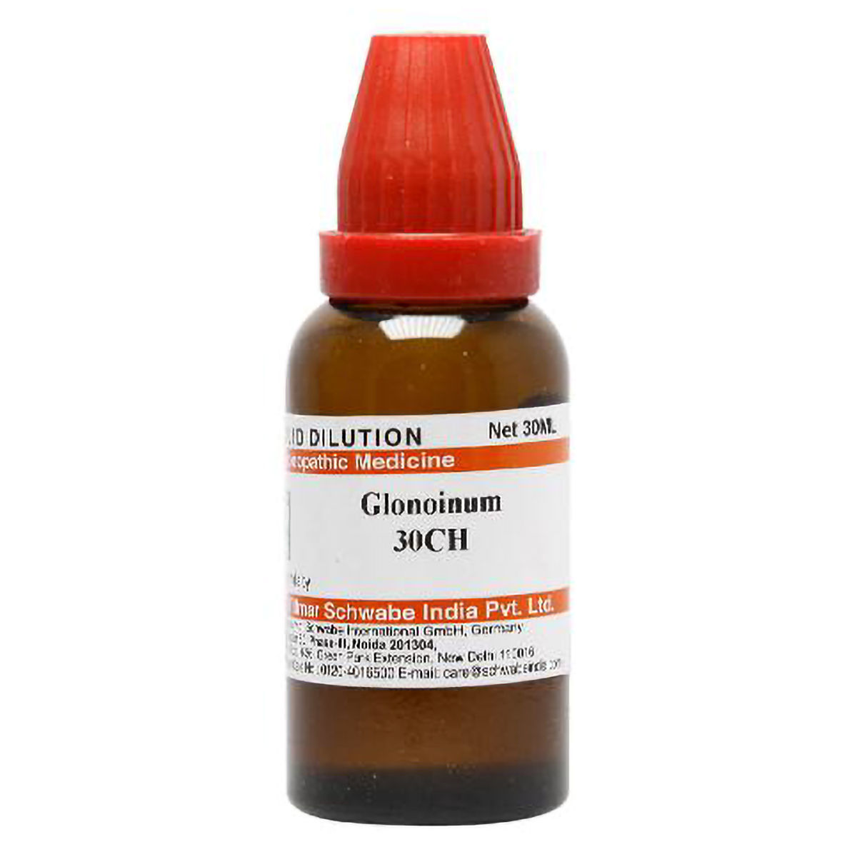 Buy Dr.Willmar Schwabe Glonoinum 30 CH Dilution, 30 ml | 19 Minutes ...