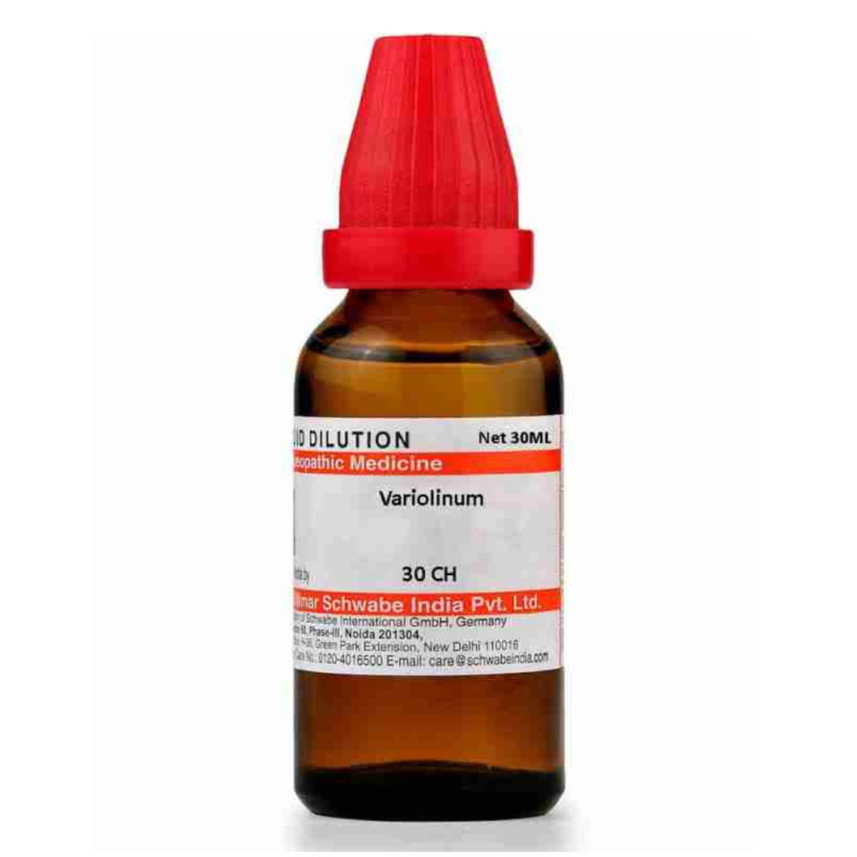 Buy Dr.Willmar Schwabe Variolinum 30 CH Dilution, 30 ml | 19 Minutes ...