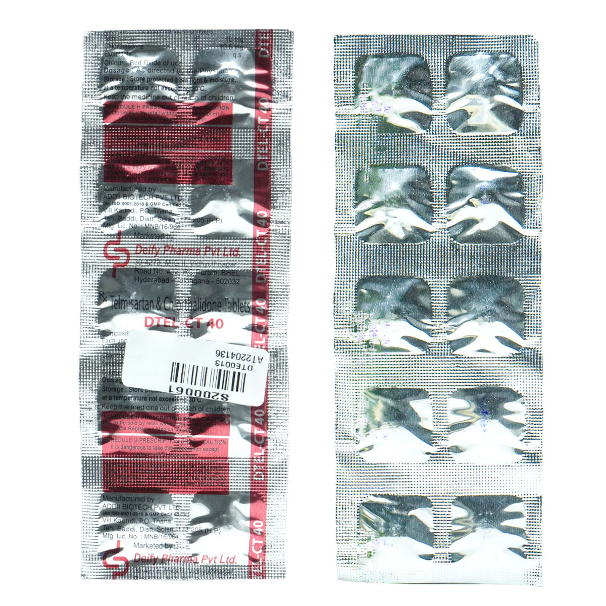 Dtel-Ct 40Mg Tablet | Uses, Side Effects, Price | Apollo Pharmacy