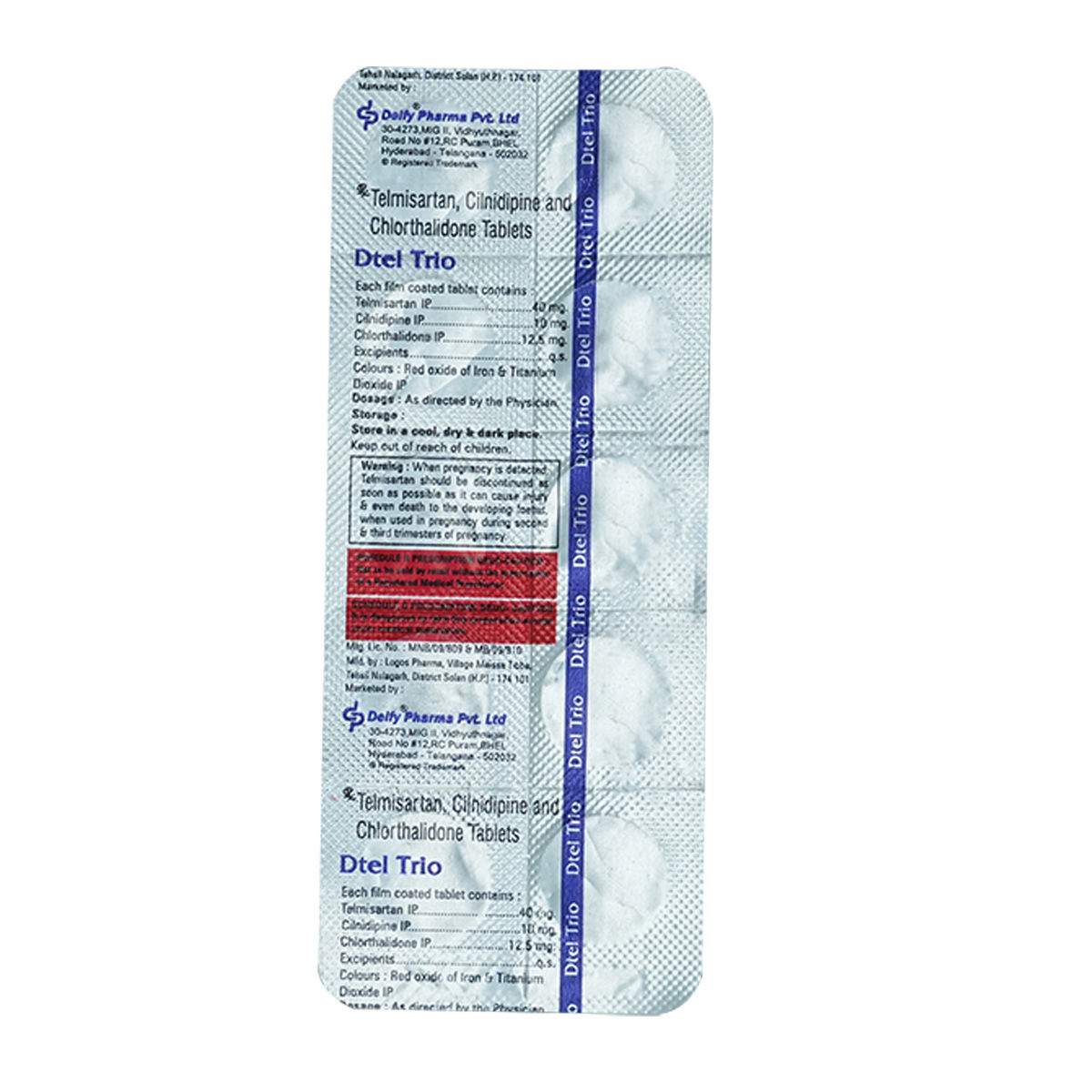 Dtel Trio Tablet 10's Price, Uses, Side Effects, Composition - Apollo ...