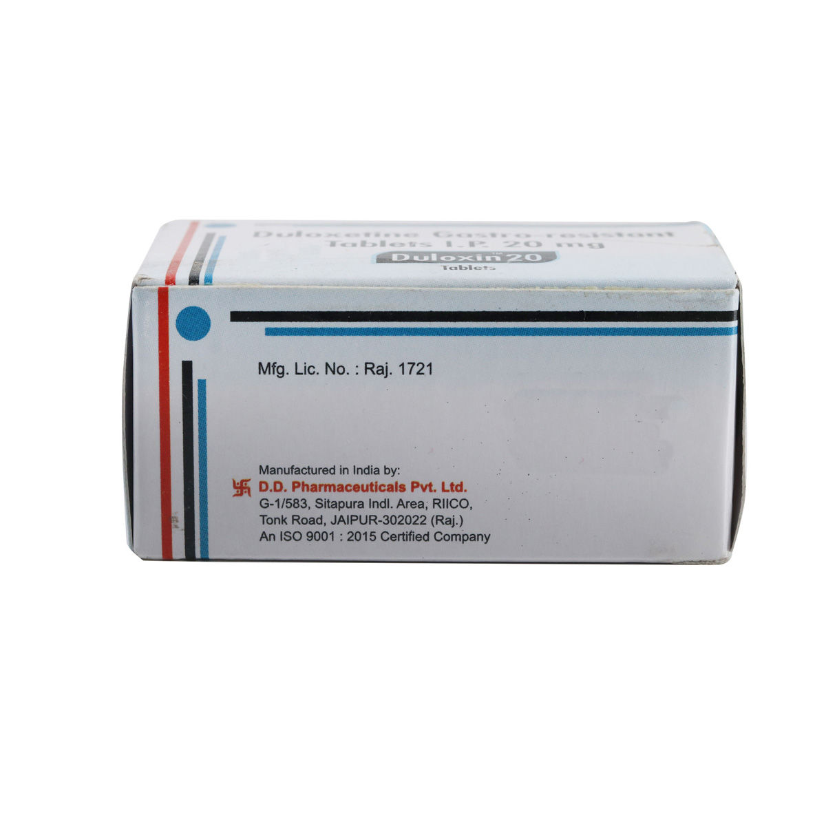 Duloxin 20 Tablet | Uses, Side Effects, Price | Apollo Pharmacy