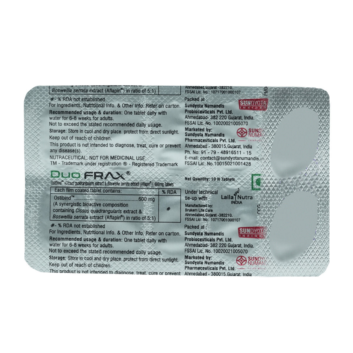 Duofrax Tablet 10's Price, Uses, Side Effects, Composition - Apollo ...