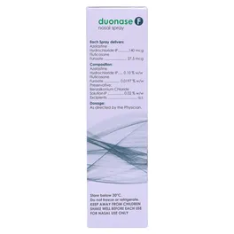 Duonase F Nasal Spray 70 mdi | Uses, Side Effects, Price | Apollo Pharmacy
