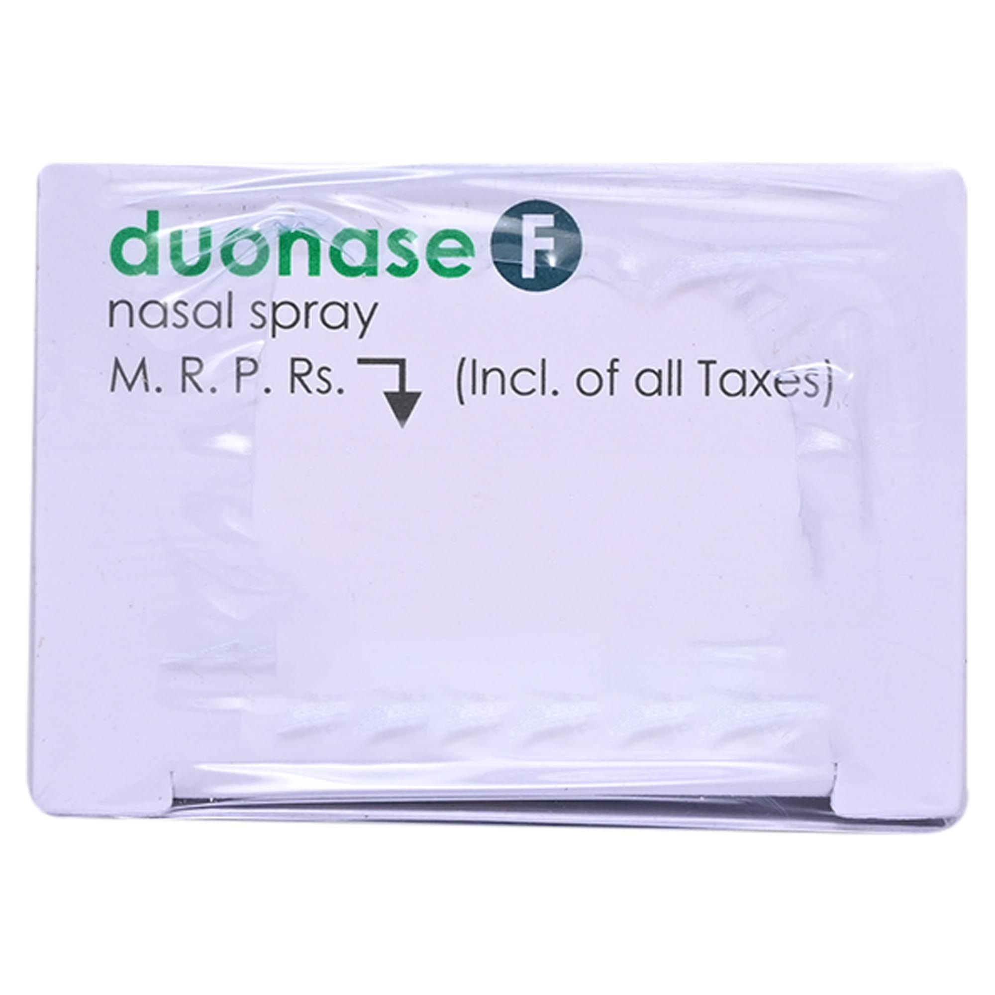 Duonase F Nasal Spray 70 mdi | Uses, Side Effects, Price | Apollo Pharmacy