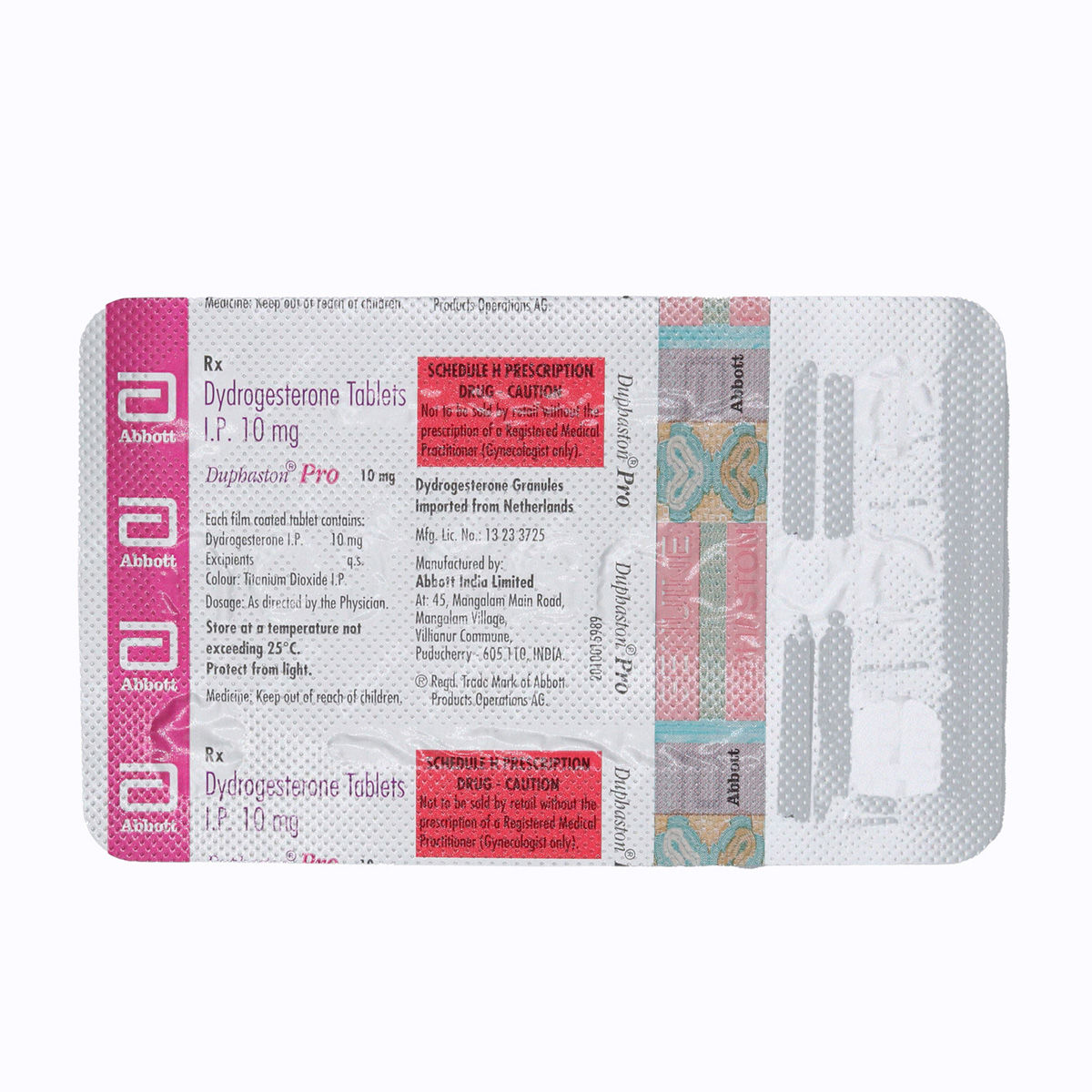 Duphaston Pro Tablet 4's Price, Uses, Side Effects, Composition ...