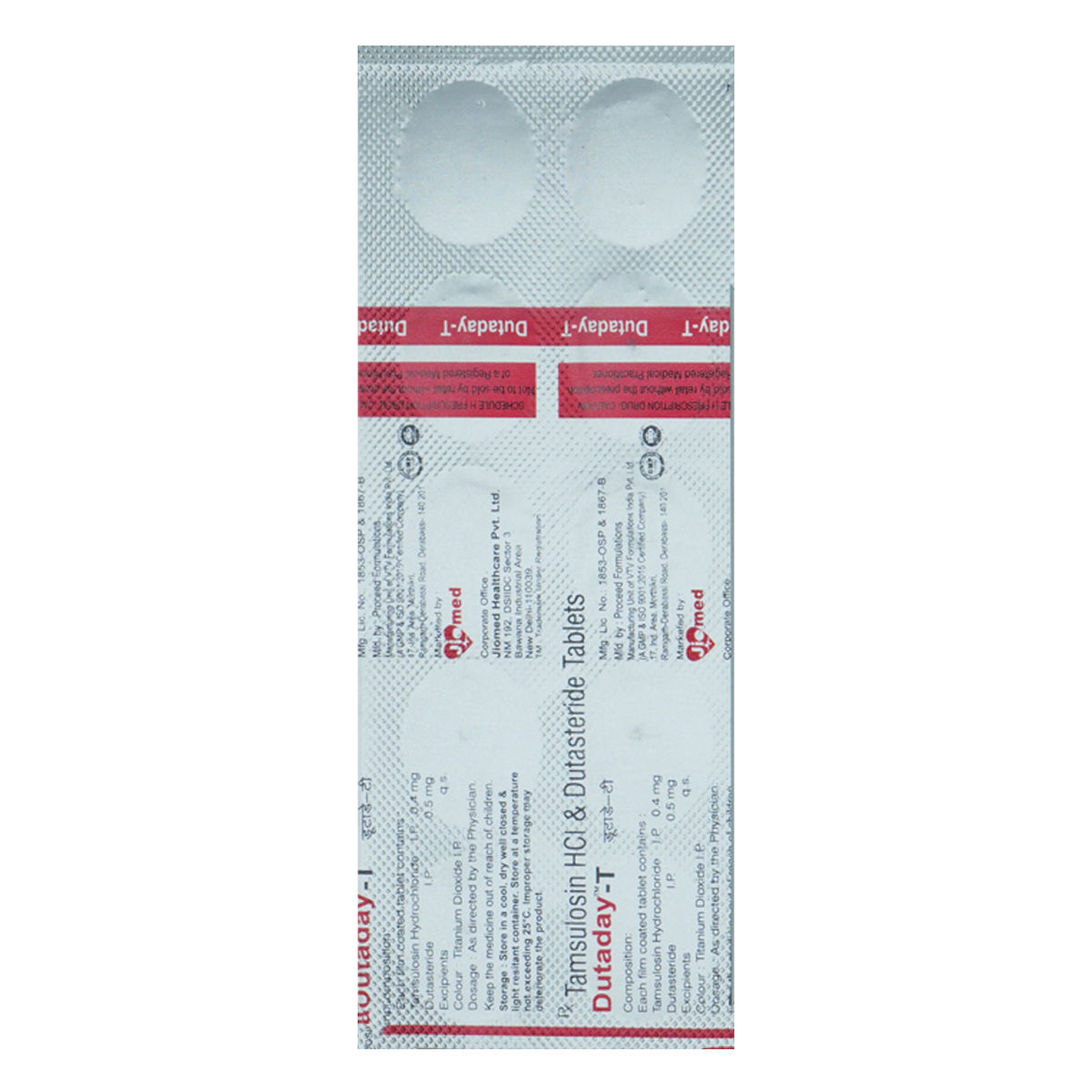 Dutaday-T Tablet | Uses, Side Effects, Price | Apollo Pharmacy