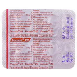 Duzela 20 Capsule | Uses, Side Effects, Price | Apollo Pharmacy