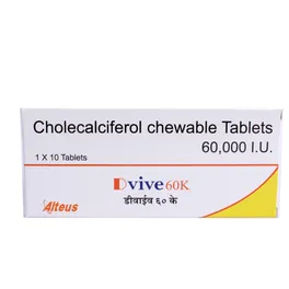 Dvive 60K Tablet | Uses, Side Effects, Price | Apollo Pharmacy