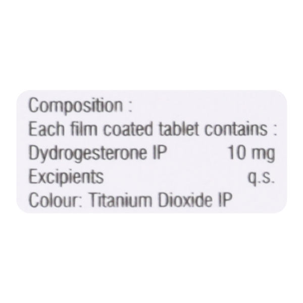 Dydro 1 Tablet 10's Price, Uses, Side Effects, Composition - Apollo ...