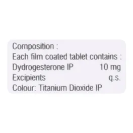 Dydro 1 Tablet | Uses, Side Effects, Price | Apollo Pharmacy