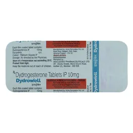Dydrowell 10 Tablet | Uses, Side Effects, Price | Apollo Pharmacy