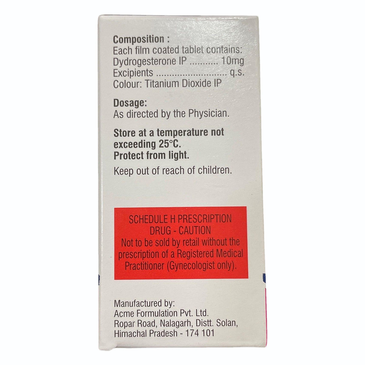 Dydetrogyl 10 Tab 10'S Price, Uses, Side Effects, Composition - Apollo ...