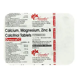 Dynocal-C Tablet | Uses, Side Effects, Price | Apollo Pharmacy