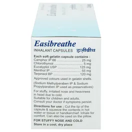 Buy Easibreathe Inhalant Capsule | 19 Minutes Delivery | Apollo Pharmacy