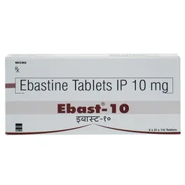 Ebast-10 Tablet | Uses, Side Effects, Price | Apollo Pharmacy