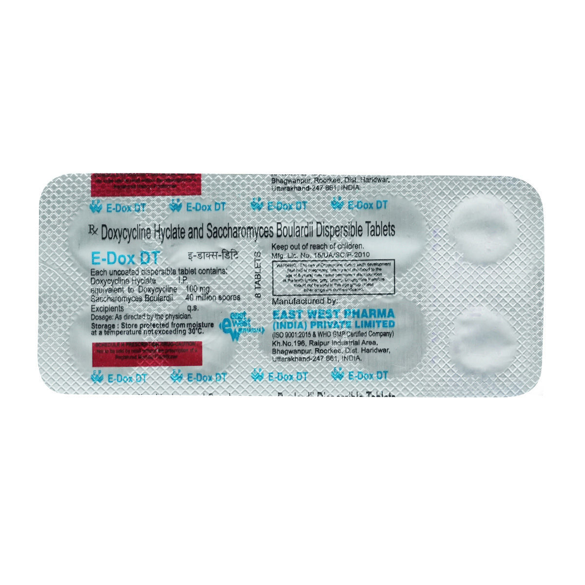 E-Dox DT Tablet 8's Price, Uses, Side Effects, Composition - Apollo ...