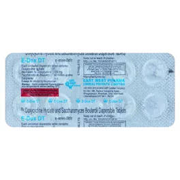 E-Dox DT Tablet | Uses, Side Effects, Price | Apollo Pharmacy