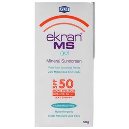 Buy Ekran MS Spf 50 Uva-Uvb Pa+++ Sunscreen Gel | 19 Minutes Delivery ...