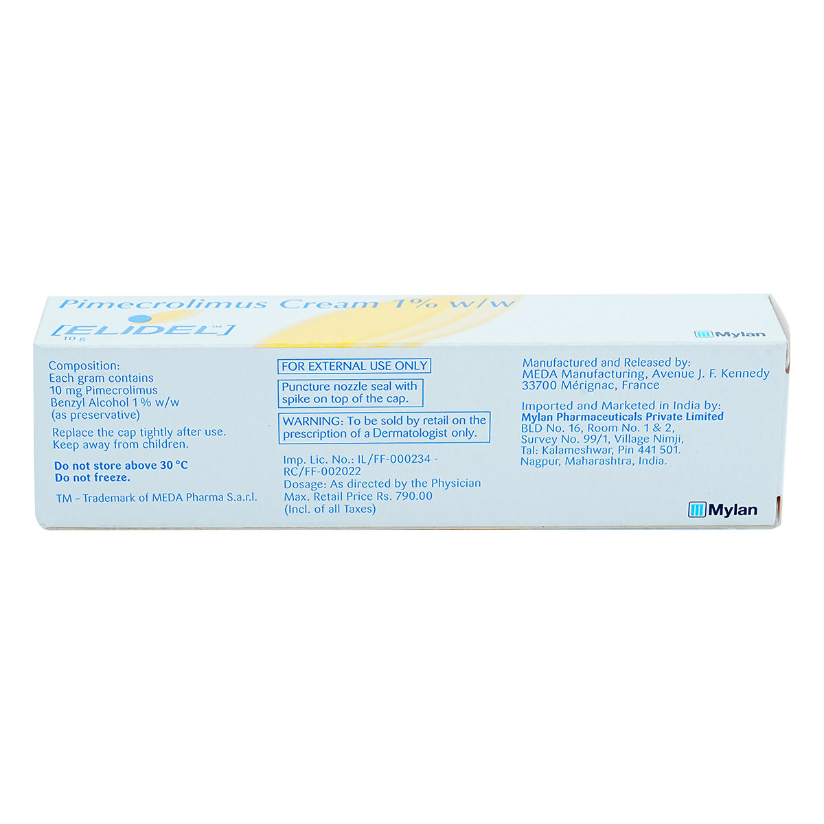 Elidel Cream | Uses, Side Effects, Price | Apollo Pharmacy
