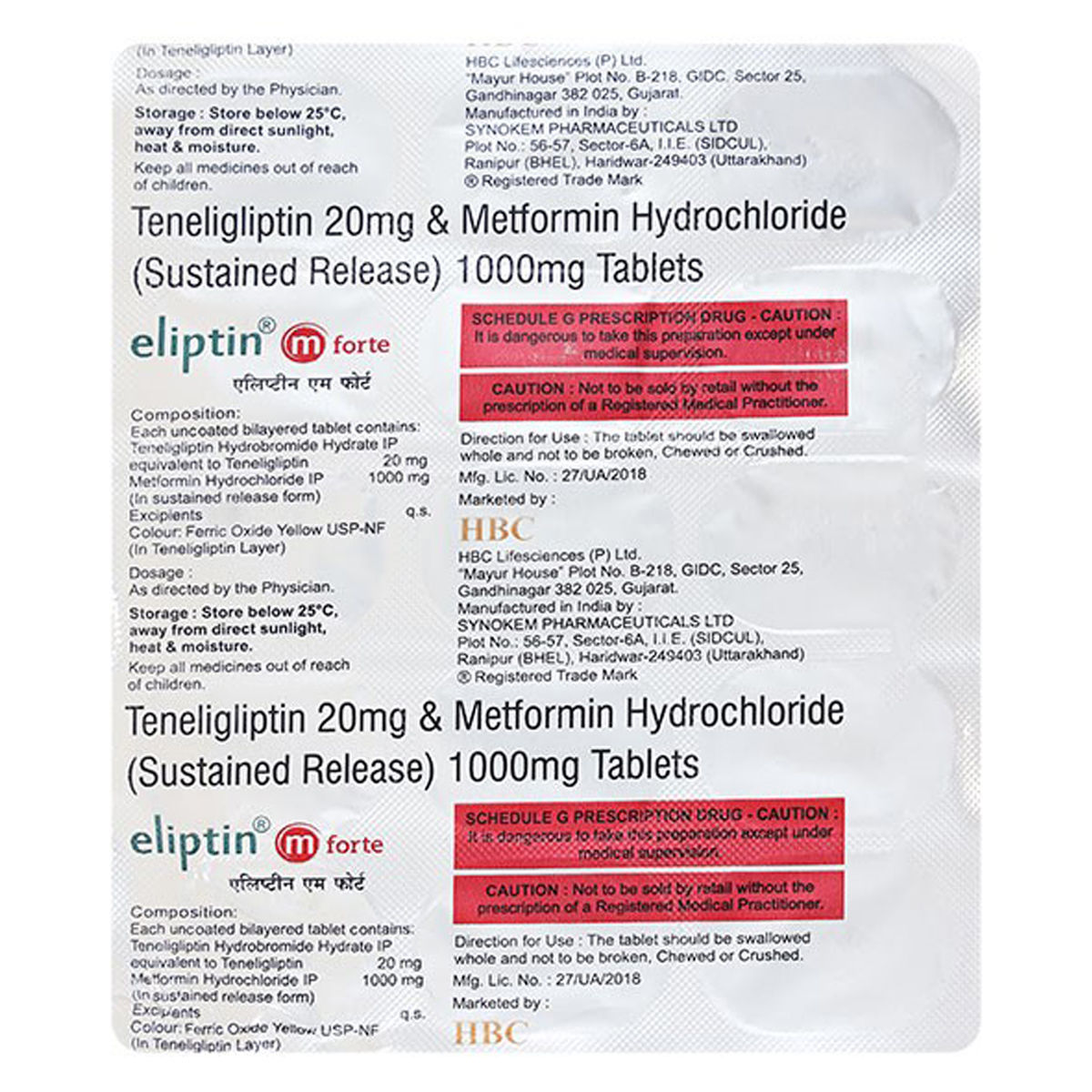 Eliptin M Forte Tablet | Uses, Side Effects, Price | Apollo Pharmacy