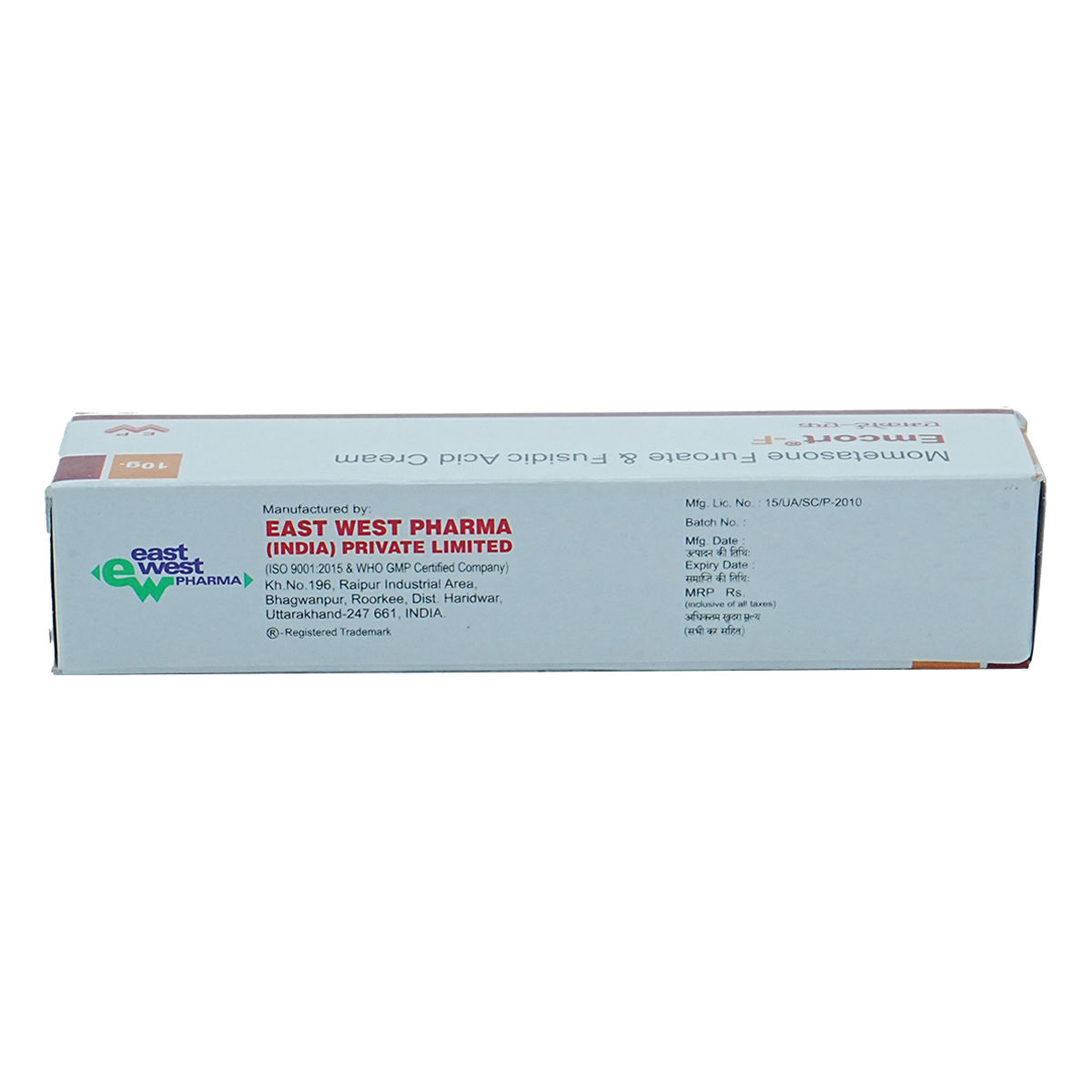 Emcort-F Cream 10 gm Price, Uses, Side Effects, Composition - Apollo ...