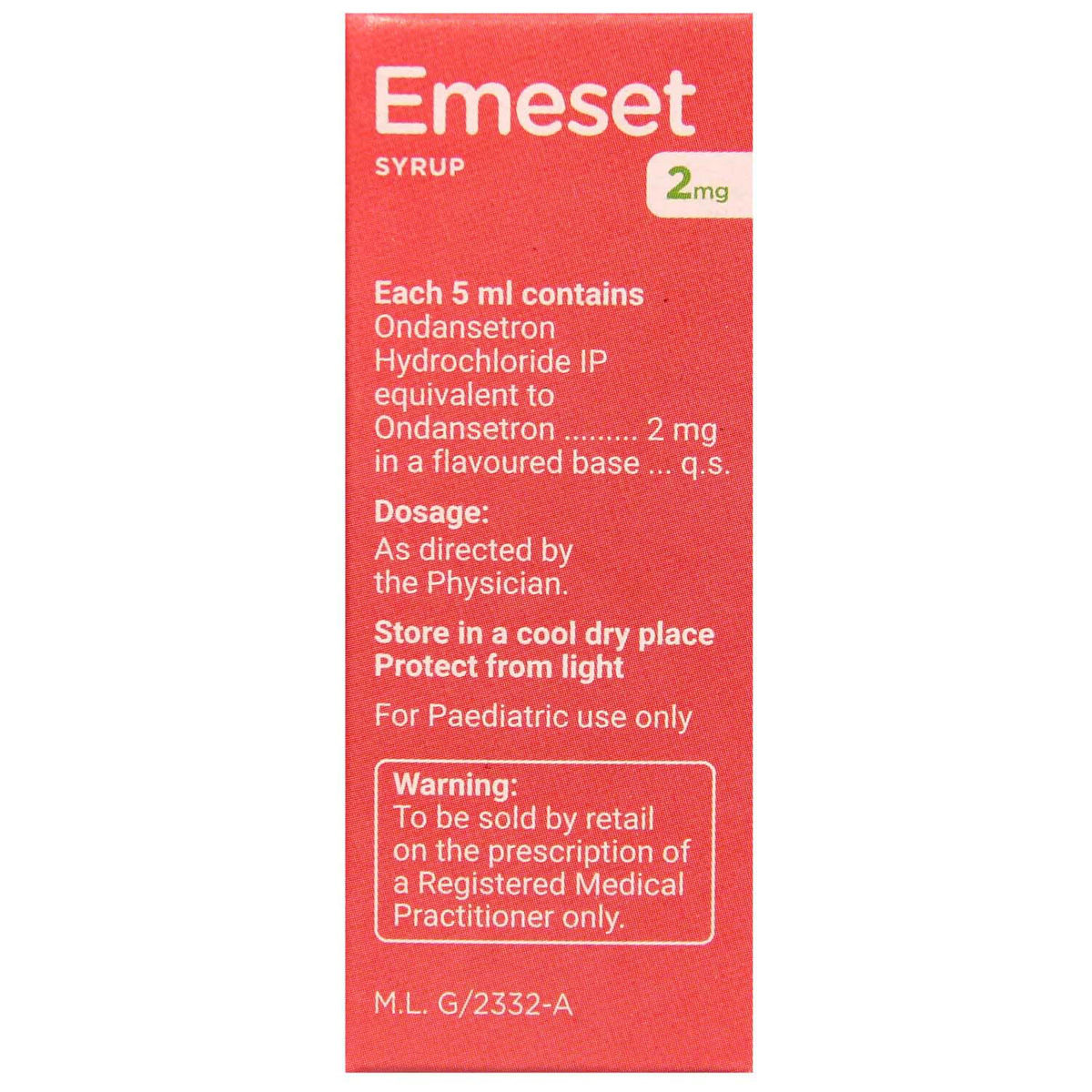 Emeset Juicy Lemon Syrup | Uses, Side Effects, Price | Apollo Pharmacy